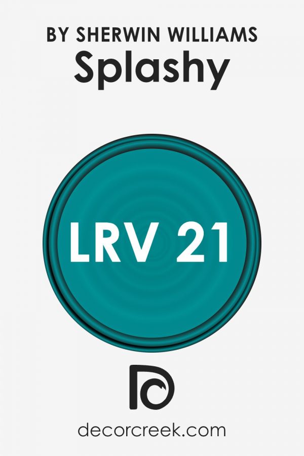 Splashy SW 6942 Paint Color by Sherwin Williams - DecorCreek