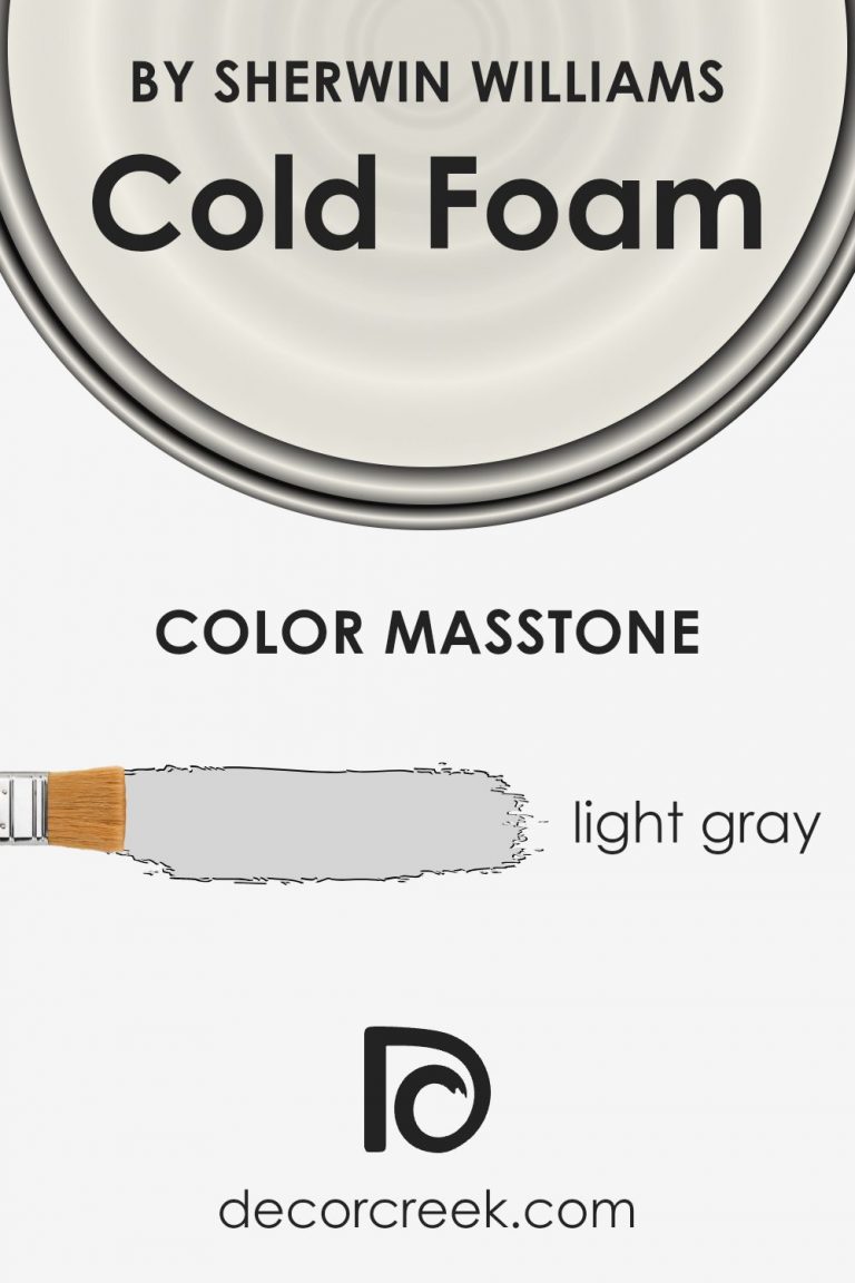 Cold Foam SW 9504 Paint Color by Sherwin Williams - DecorCreek