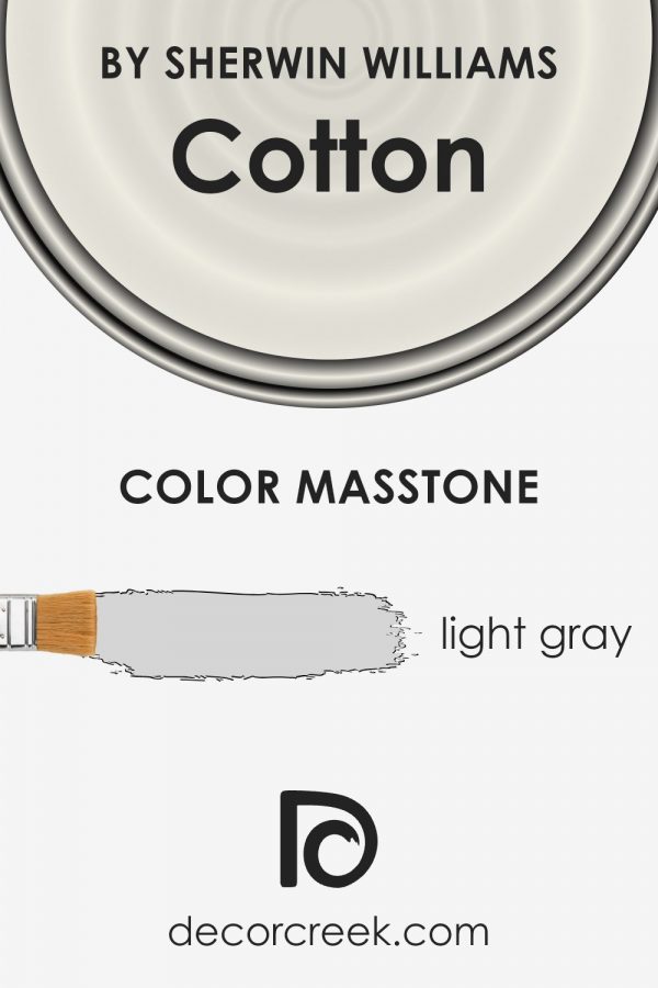 Cotton SW 9581 Paint Color by Sherwin Williams - DecorCreek