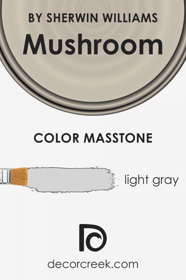 Mushroom SW 9587 Paint Color by Sherwin Williams - DecorCreek