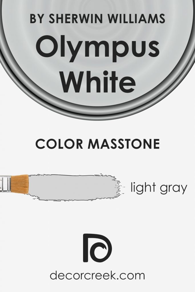 Olympus White SW 6253 Paint Color by Sherwin Williams - DecorCreek