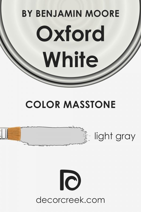 Oxford White 869 Paint Color by Benjamin Moore - DecorCreek