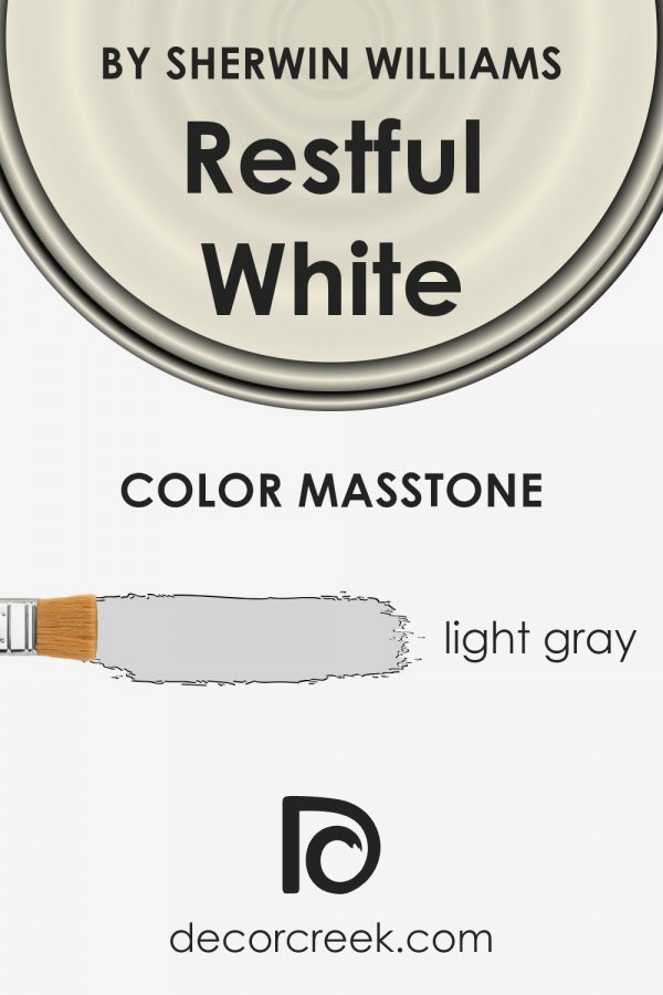 Restful White SW 7563 Paint Color by Sherwin Williams - DecorCreek