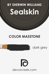 Sealskin SW 7675 Paint Color by Sherwin Williams - DecorCreek