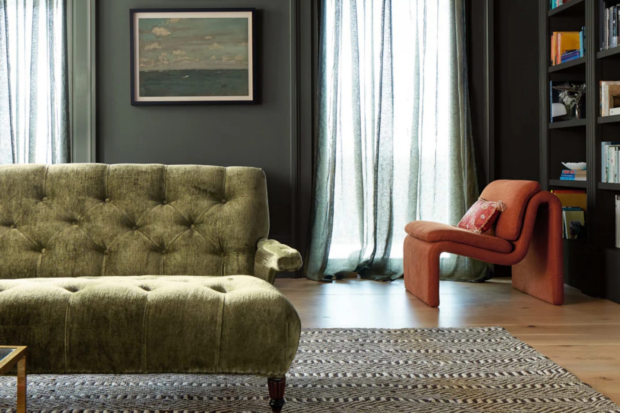 Ashwood Moss 1484 Paint Color by Benjamin Moore - DecorCreek