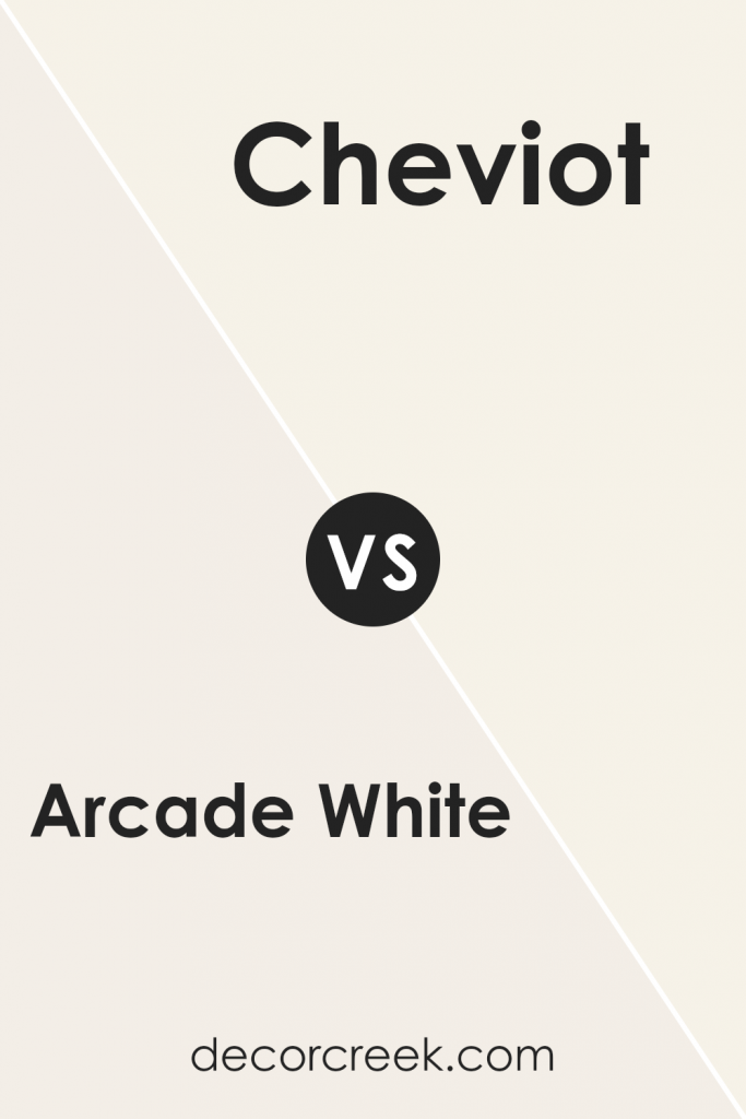 Arcade White SW 7100 Paint Color by Sherwin Williams - DecorCreek