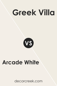 Arcade White SW 7100 Paint Color by Sherwin Williams - DecorCreek
