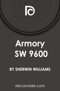 Armory SW 9600 Paint Color by Sherwin Williams - DecorCreek