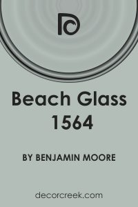 Beach Glass 1564 Paint Color by Benjamin Moore - DecorCreek