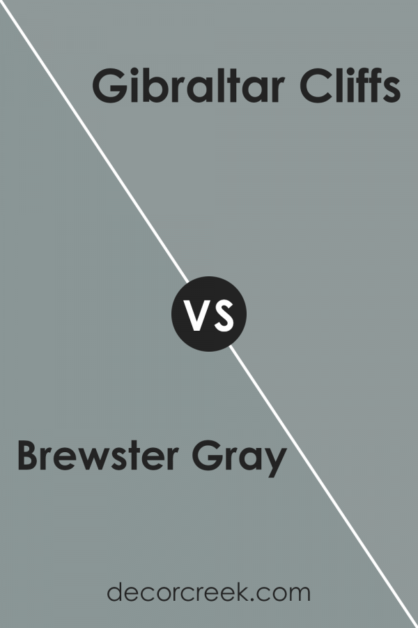 Brewster Gray HC-162 Paint Color by Benjamin Moore - DecorCreek