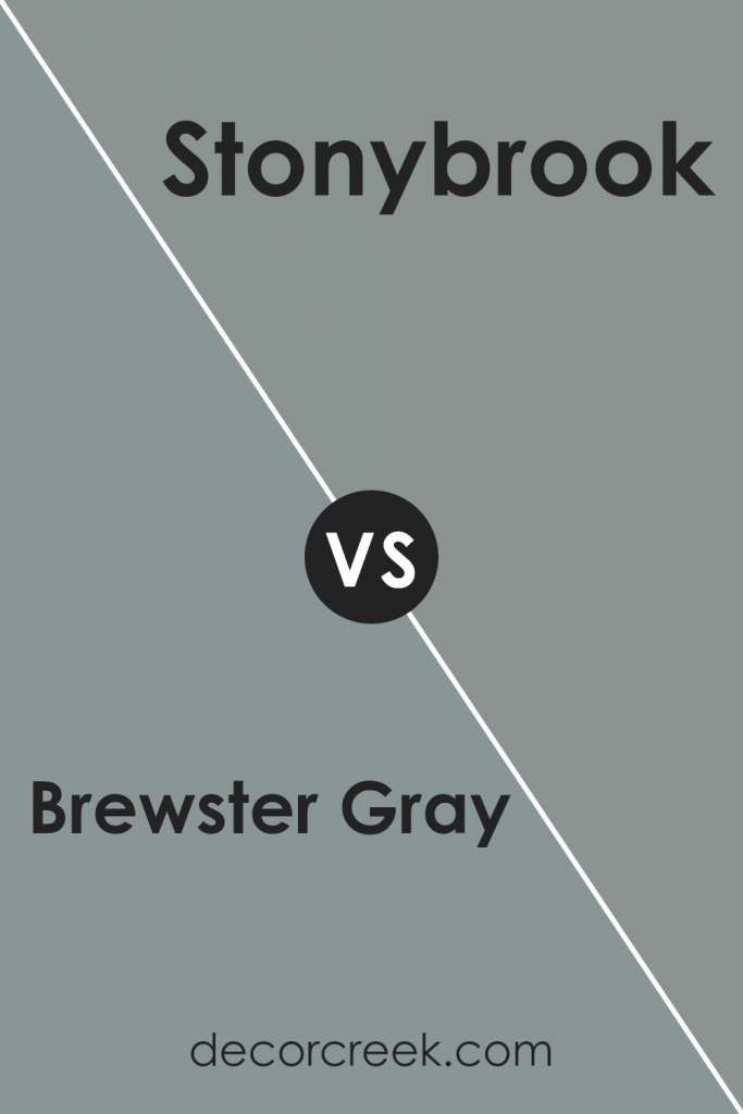 Brewster Gray HC-162 Paint Color by Benjamin Moore - DecorCreek