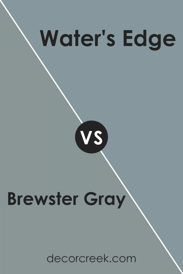 Brewster Gray HC-162 Paint Color by Benjamin Moore - DecorCreek