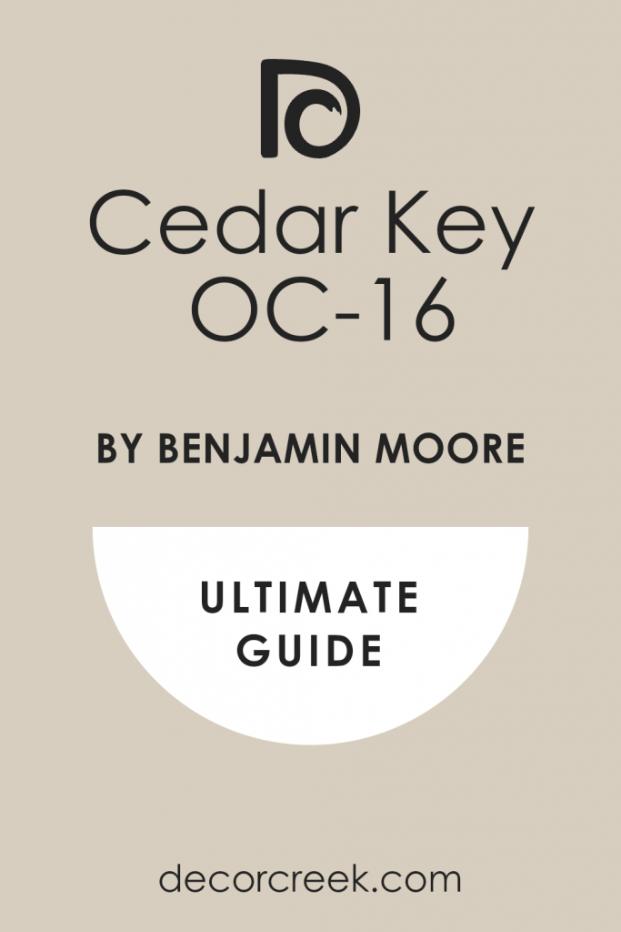 Cedar Key OC-16 Paint Color by Benjamin Moore - DecorCreek