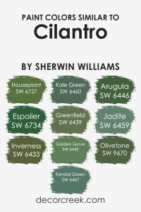 Cilantro SW 6453 Paint Color by Sherwin Williams - DecorCreek