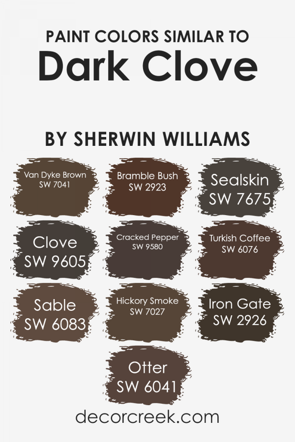 Dark Clove SW 9183 Paint Color by Sherwin Williams - DecorCreek