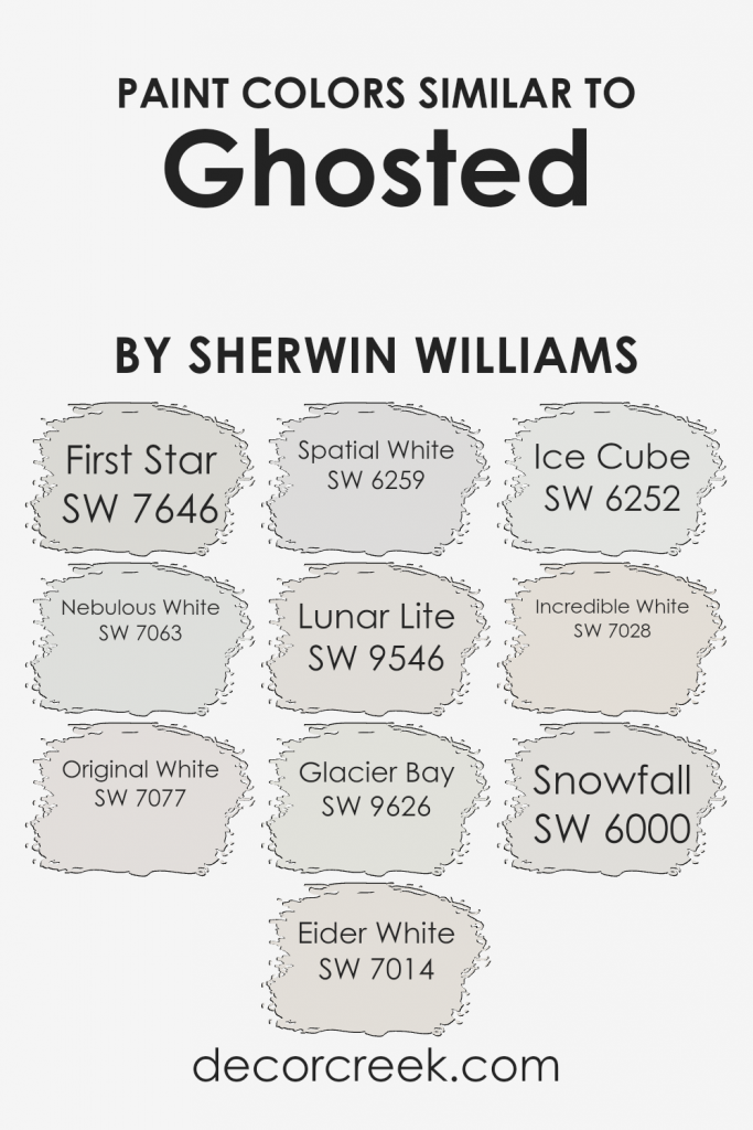 Ghosted SW 9545 Paint Color by Sherwin Williams - DecorCreek