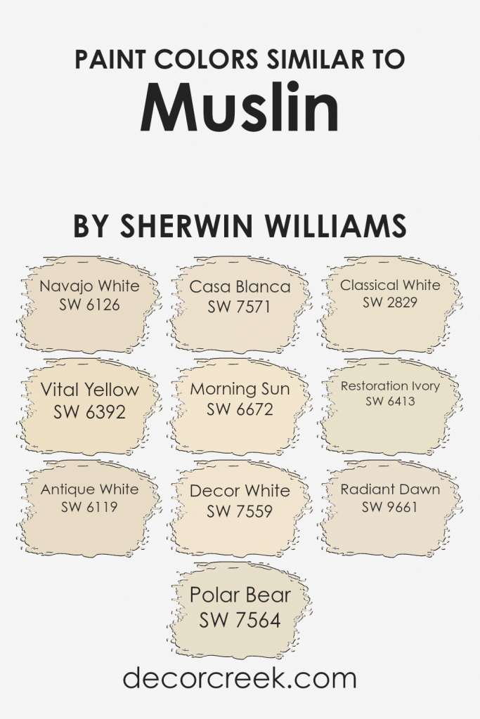 Muslin SW 6133 Paint Color by Sherwin Williams - DecorCreek