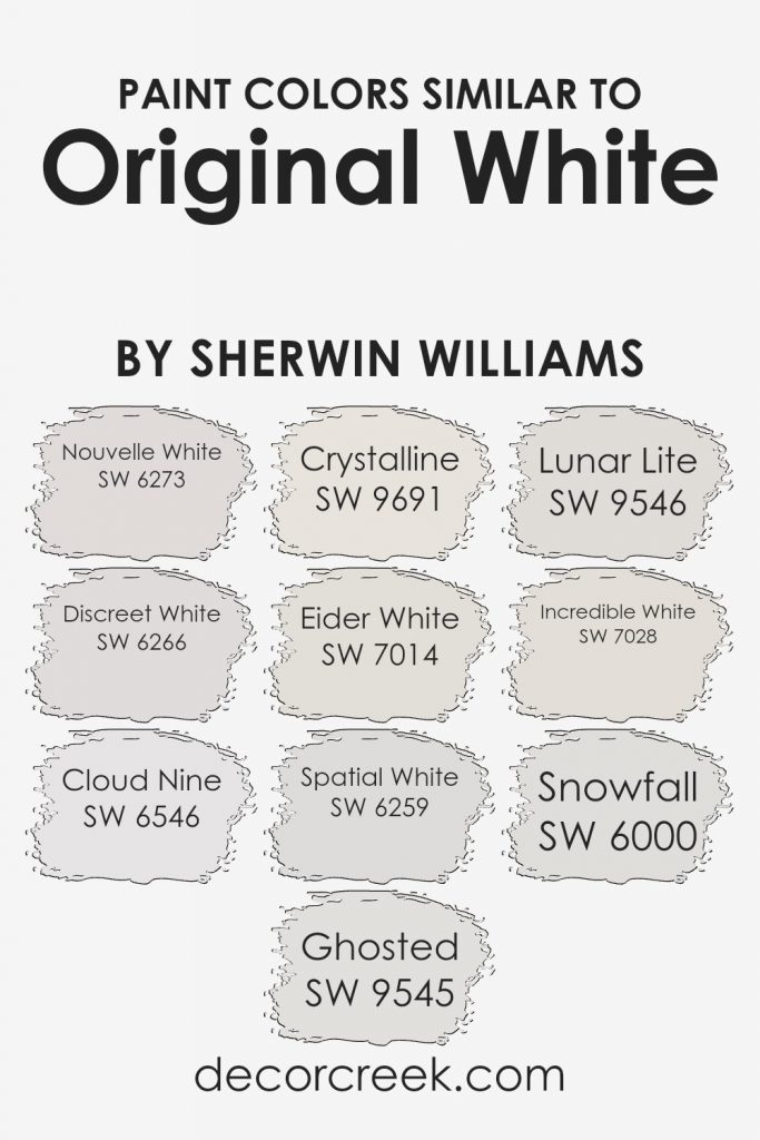 Original White SW 7077 Paint Color by Sherwin Williams - DecorCreek
