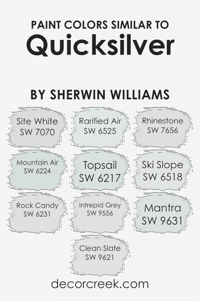Quicksilver SW 6245 Paint Color by Sherwin Williams - DecorCreek