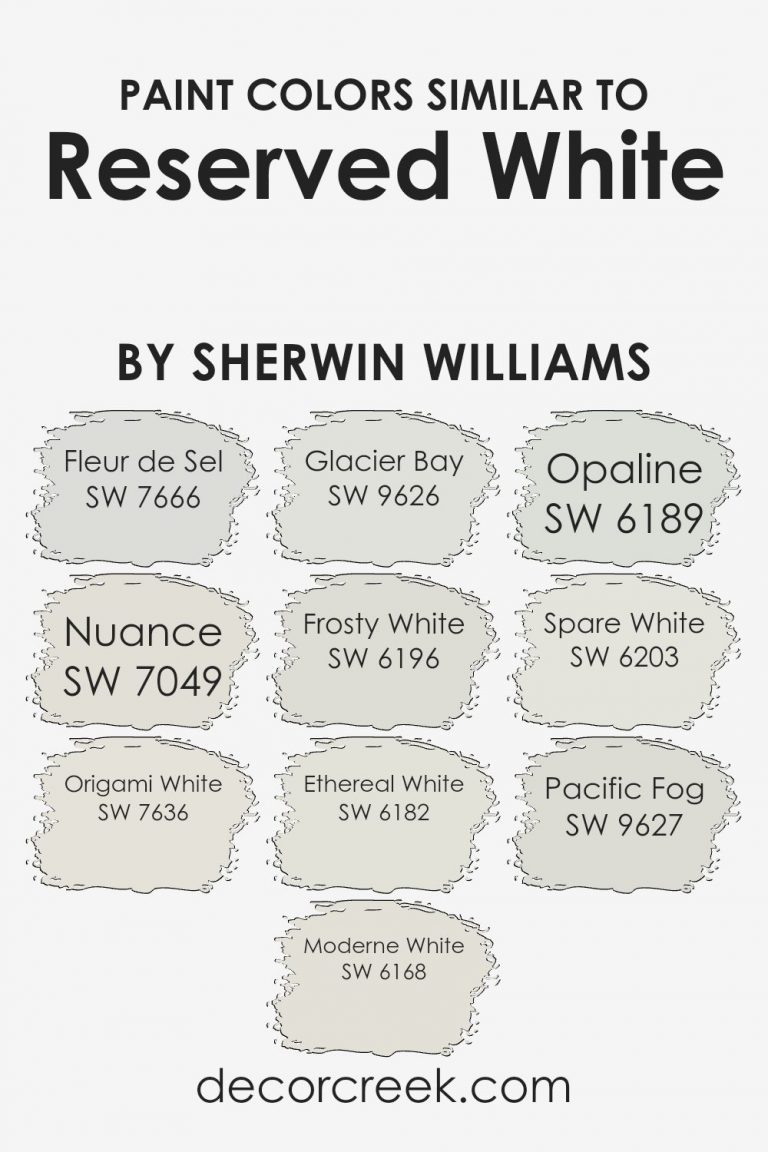 Reserved White SW 7056 Paint Color by Sherwin Williams - DecorCreek