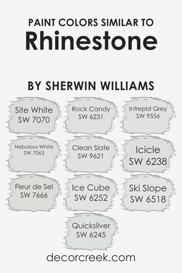 Rhinestone SW 7656 Paint Color by Sherwin Williams - DecorCreek