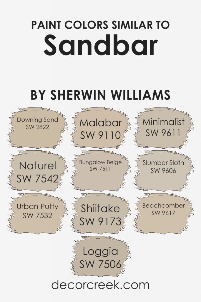 Sandbar SW 7547 Paint Color by Sherwin Williams - DecorCreek