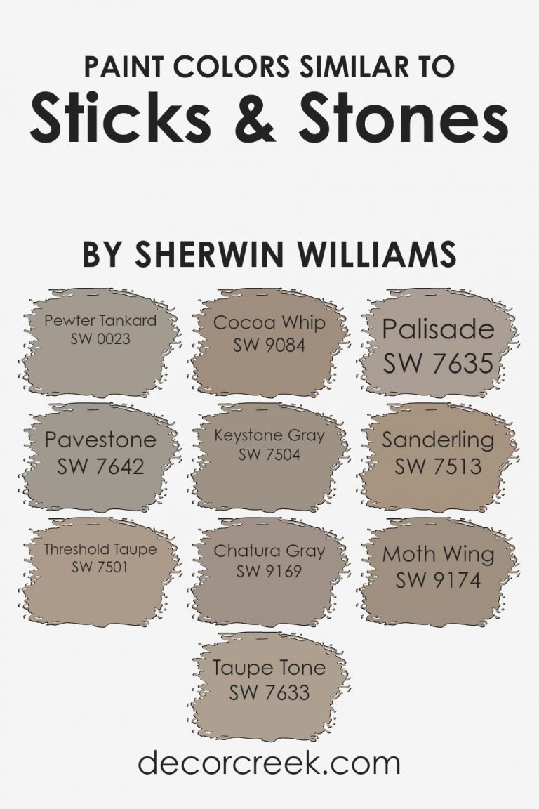Sticks & Stones SW 7503 Paint Color by Sherwin Williams - DecorCreek
