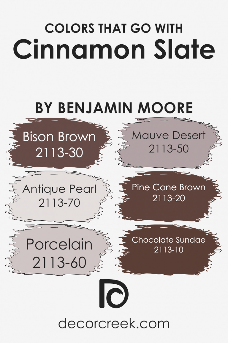 Cinnamon Slate 2113-40 Paint Color by Benjamin Moore - DecorCreek