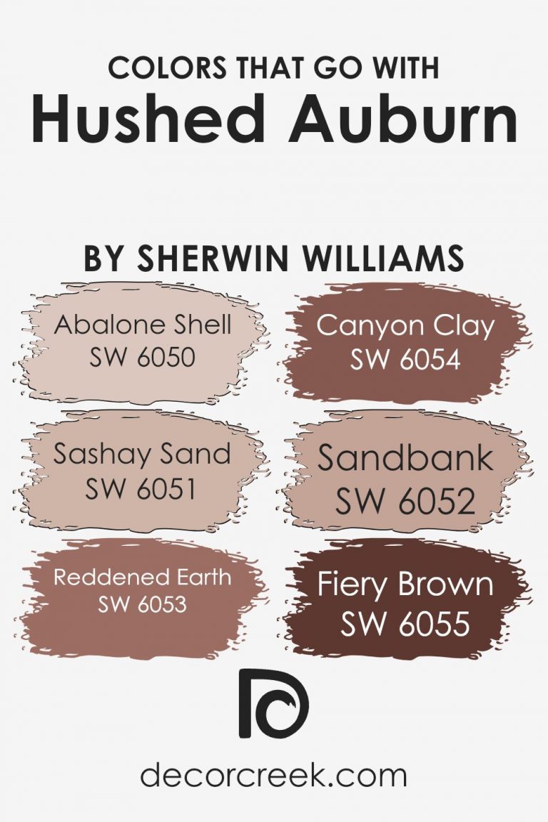 Hushed Auburn SW 9080 Paint Color by Sherwin Williams - DecorCreek