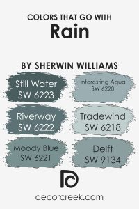 Rain SW 6219 Paint Color by Sherwin Williams - DecorCreek