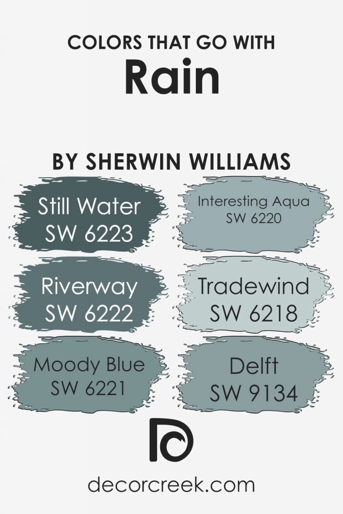 Rain SW 6219 Paint Color by Sherwin Williams - DecorCreek