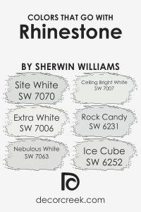 Rhinestone SW 7656 Paint Color by Sherwin Williams - DecorCreek