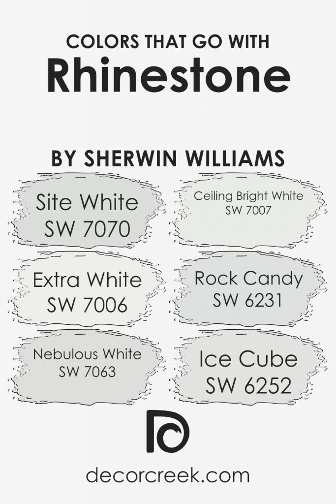 Rhinestone SW 7656 Paint Color by Sherwin Williams - DecorCreek