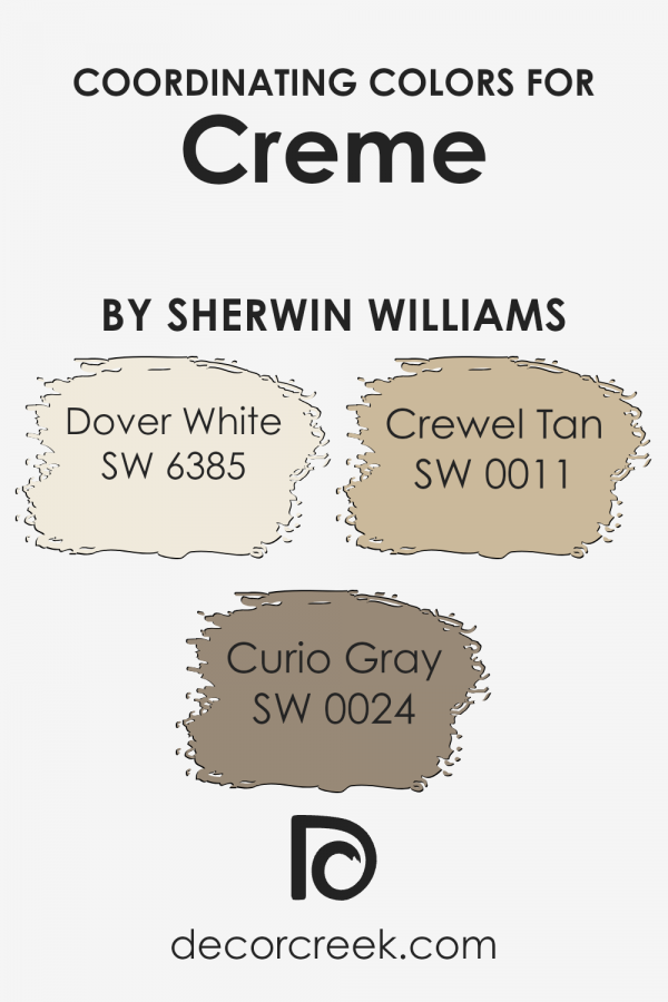 Creme SW 7556 Paint Color by Sherwin Williams - DecorCreek