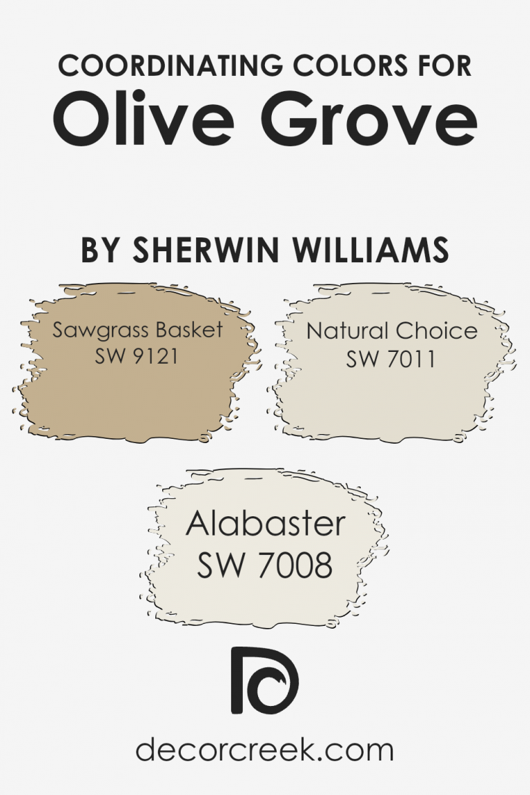 Olive Grove SW 7734 Paint Color by Sherwin Williams - DecorCreek