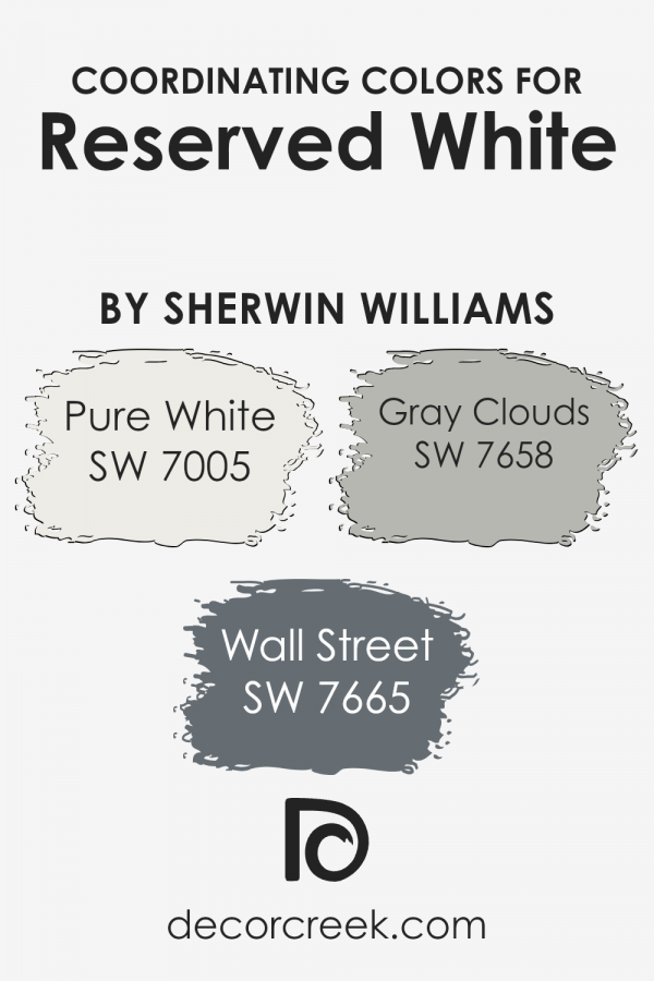 Reserved White SW 7056 Paint Color by Sherwin Williams - DecorCreek