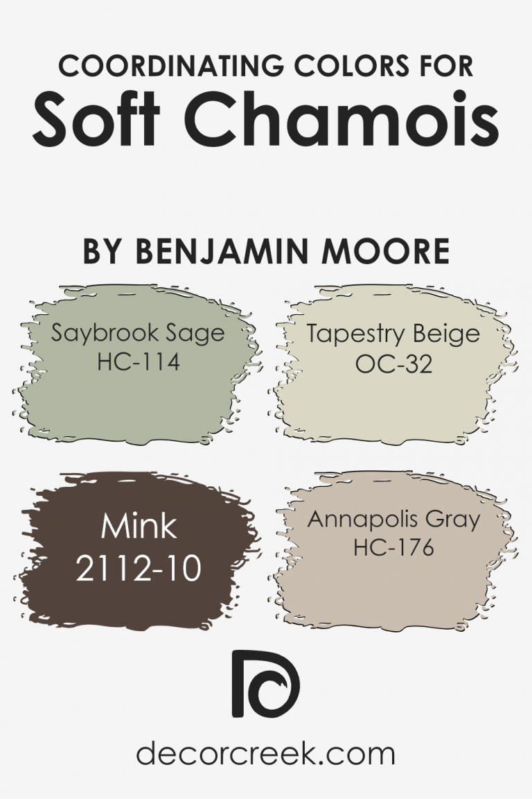 Soft Chamois OC-13 Paint Color by Benjamin Moore - DecorCreek