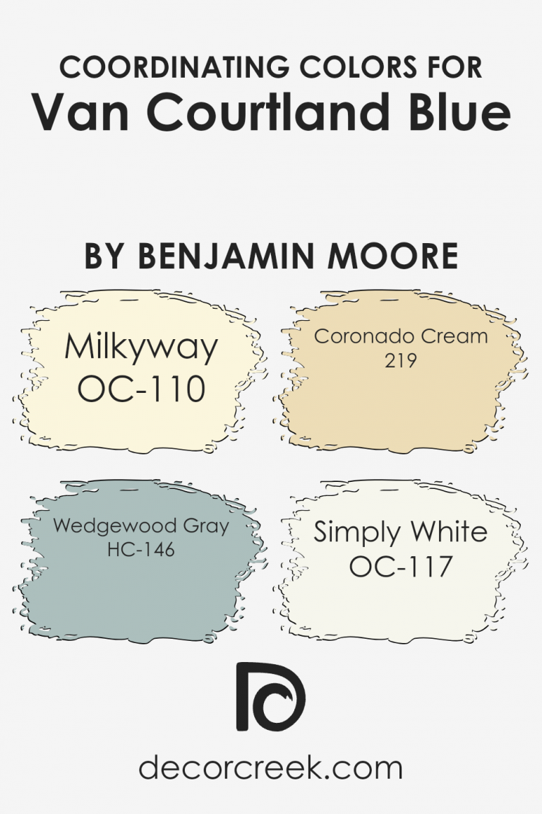 Van Courtland Blue HC-145 Paint Color by Benjamin Moore - DecorCreek