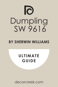 Dumpling SW 9616 Paint Color by Sherwin Williams - DecorCreek