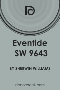 Eventide SW 9643 Paint Color by Sherwin Williams - DecorCreek