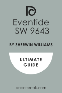 Eventide SW 9643 Paint Color by Sherwin Williams - DecorCreek