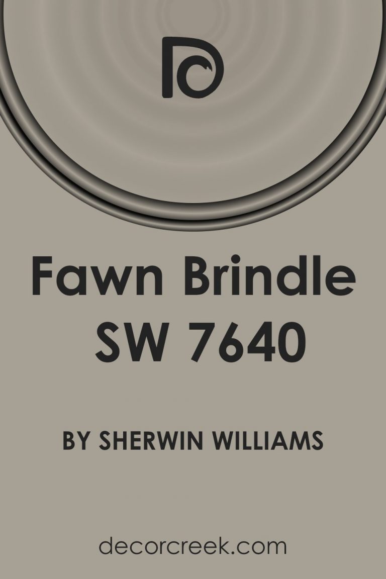 Fawn Brindle SW 7640 Paint Color by Sherwin Williams - DecorCreek