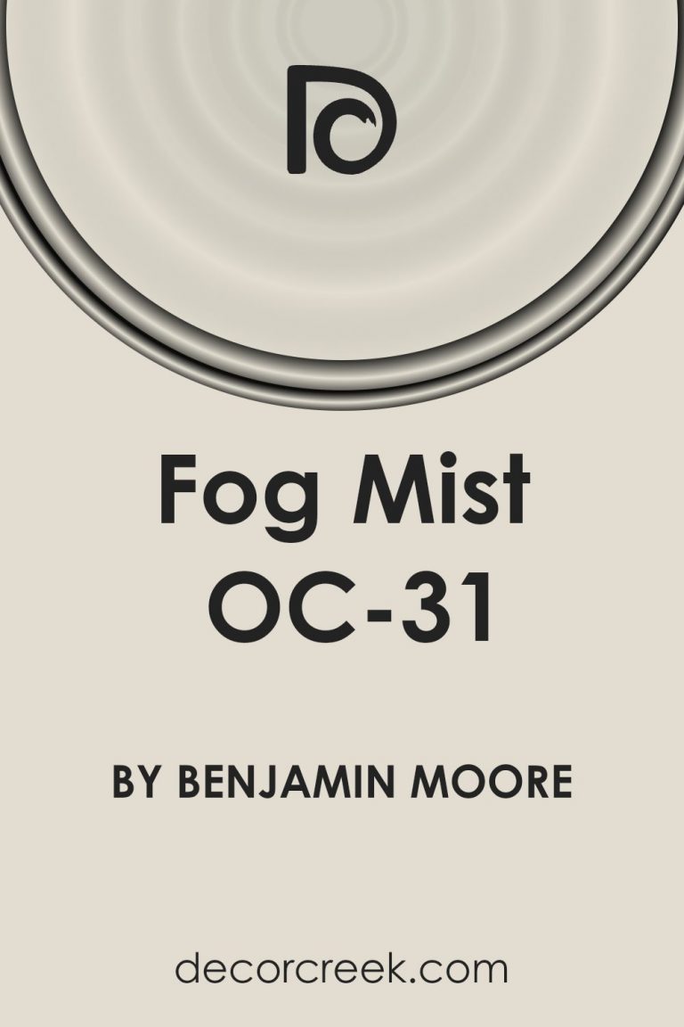 Fog Mist OC-31 Paint Color by Benjamin Moore - DecorCreek