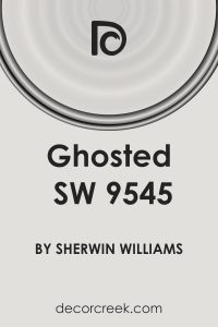 Ghosted SW 9545 Paint Color by Sherwin Williams - DecorCreek