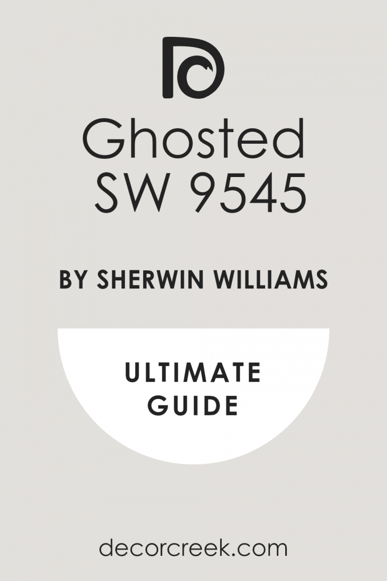 Ghosted SW 9545 Paint Color by Sherwin Williams - DecorCreek