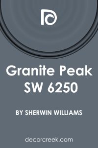Granite Peak SW 6250 Paint Color by Sherwin Williams - DecorCreek
