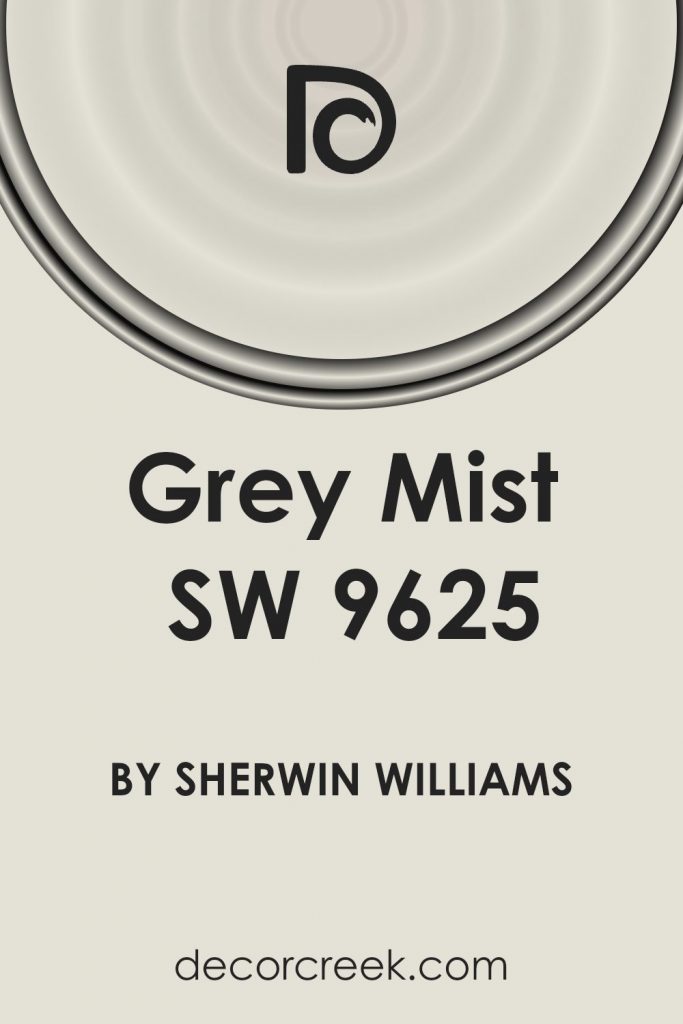 Grey Mist SW 9625 Paint Color by Sherwin Williams - DecorCreek