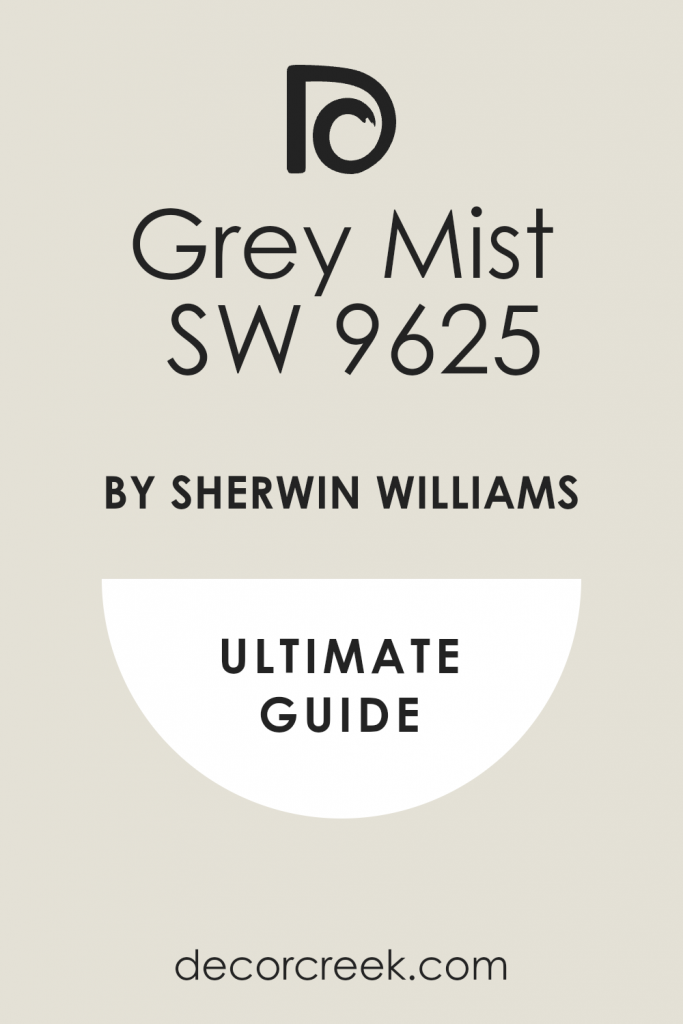 Grey Mist SW 9625 Paint Color by Sherwin Williams - DecorCreek