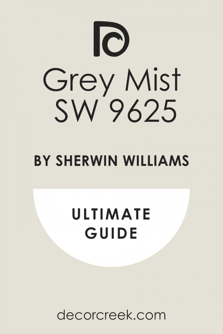 Grey Mist SW 9625 Paint Color by Sherwin Williams - DecorCreek