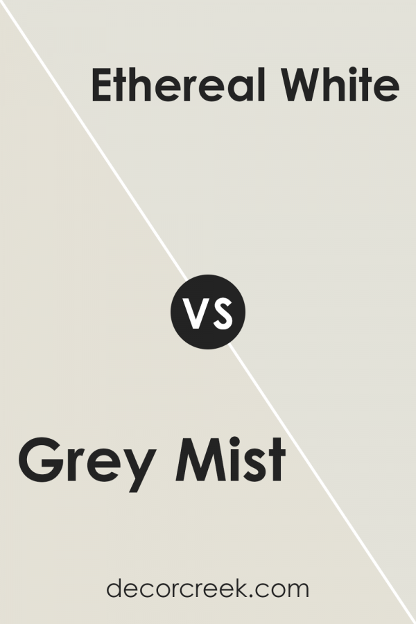 Grey Mist SW 9625 Paint Color by Sherwin Williams - DecorCreek